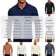 Antinious Men Solid Button Collar Long Sleeve Classic Outdoor Casual ...