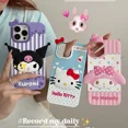 Cartoon Sanrio Hello Kitty Kuromi My Melody Phone Case for IPhone 16 15 ...