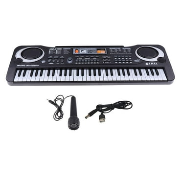 Glarry Beginner 61 Keys Keyboard Piano with Stand, Bench, Headphones ...
