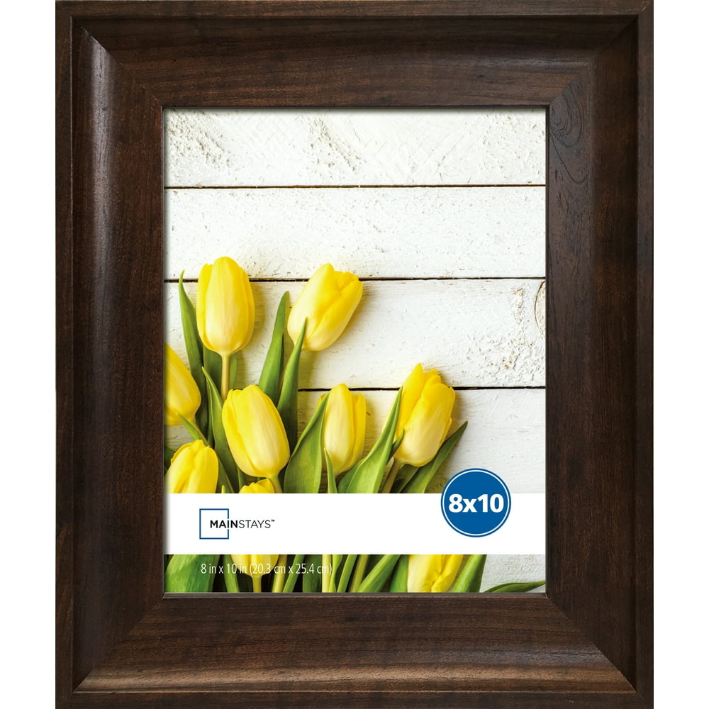 Mainstays Brown 8x10 Scoop Gallery Wall Picture Frame Walmart mainstays-brown-8x10-scoop-gallery-wall-picture-frame-walmart