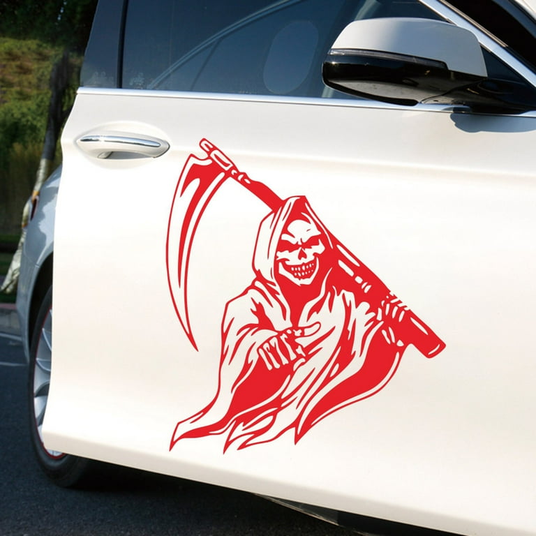 Grim Reaper Car Decals