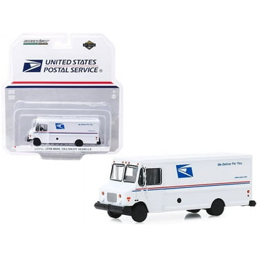 "USPS" LLV Long Life Postal Delivery Vehicle White with Stripes "United ...
