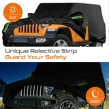 Car Cover Fit For 2 Door Jeep Wrangler CJ,YJ, TJ & JK Rain Cover Sun ...