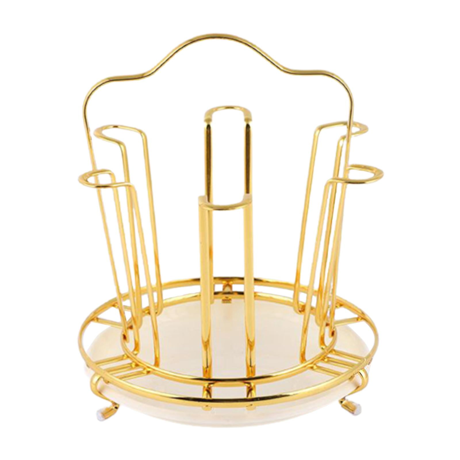 Nordic Style Metal Countertop Mug Holder, er Kitchen Coffee Mug Tree ...