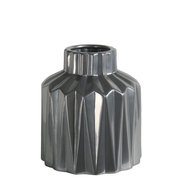 Small Silver Ceramic Vase - Walmart.com