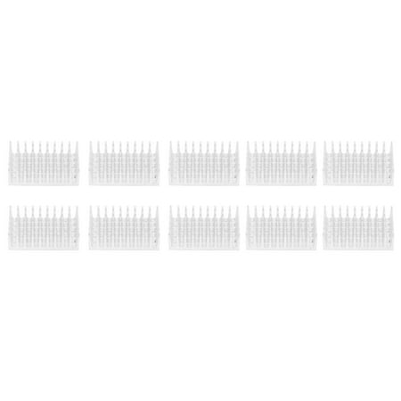 Radiator, P23x35x10 Heat Sink, Silver 23 X 35 X 10MM For PCB Power ...