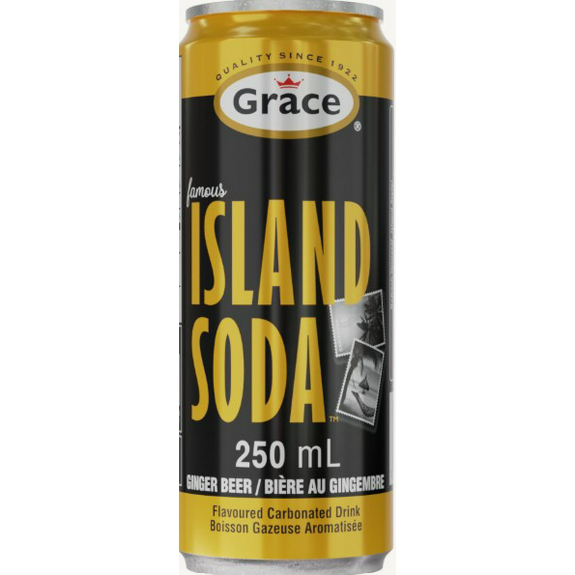 Click here for Grace Famous Island Soda (Can): Ginger Beer 250ml prices
