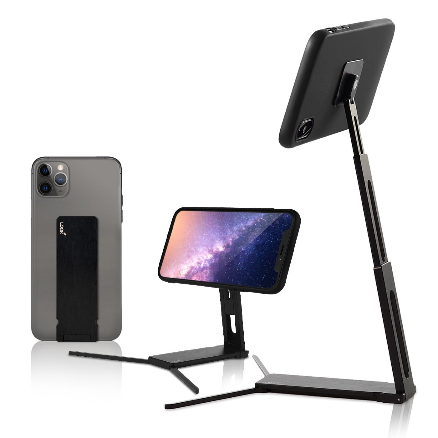Lookstand + Detach Mount Onyx Adjustable Cell Phone Stand Compatible ...