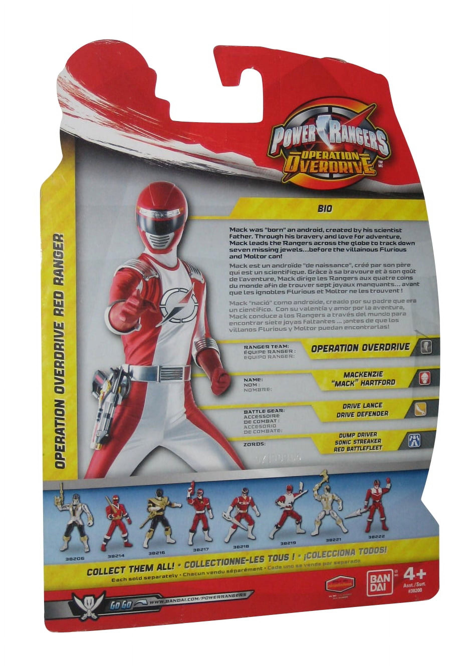 Power Rangers Super Megaforce Red Ranger Toy