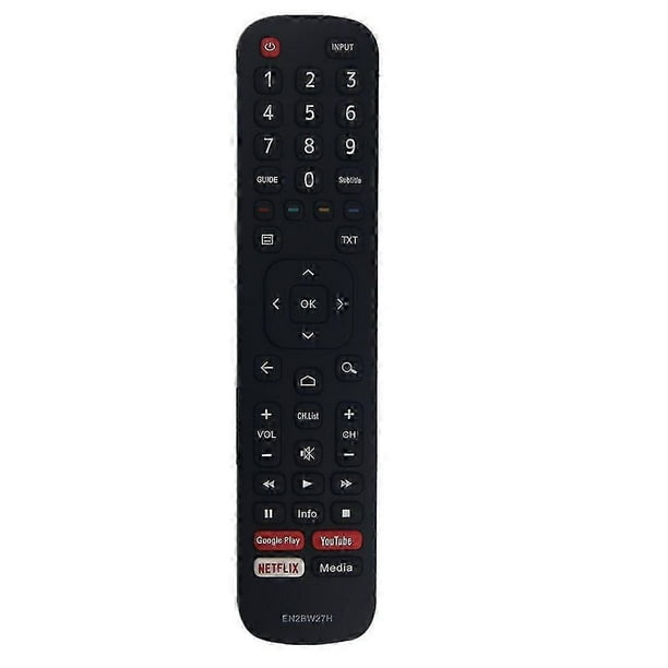 Remote Control Replacement EN2BW27H for HD Smart TVs with Play Function ...