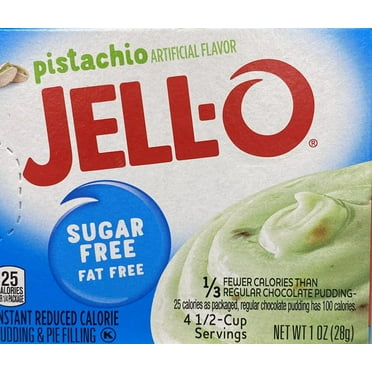 Jello BUTTERSCOTCH SUGAR FREE Instant Pudding & Pie Filling Mix Dessert ...