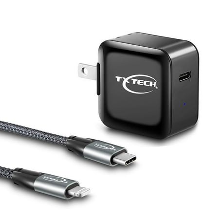 iPhone Fast Charger set 18W USB C Power Delivery Wall Charger Plug with ...