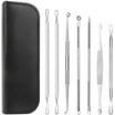 Blackhead Remover Pimple Popper Tool Acne Comedone Zit Extractor Kit ...