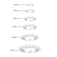 8 Carat Platinum LAB GROWN Diamond Eternity Wedding Anniversary ...
