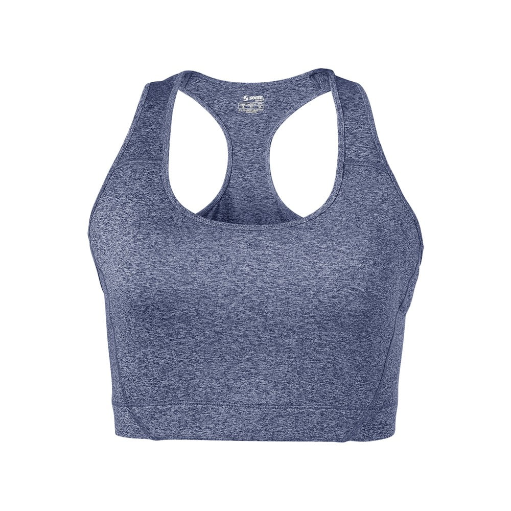 Soffe Dri Curves Team Heather Sports Bra - Walmart.com