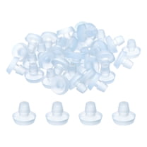 Uxcell 36Pack 5.5mm/0.22 Glass Table Top Bumpers with Stem for Patio ...