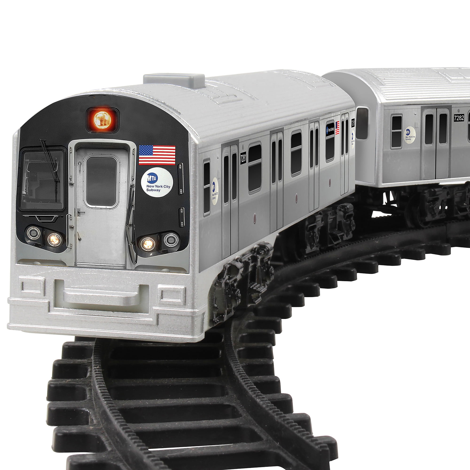 Buy New York City Mta Subway Battery Operated Train Set With Track 3 Pieces Online At Lowest