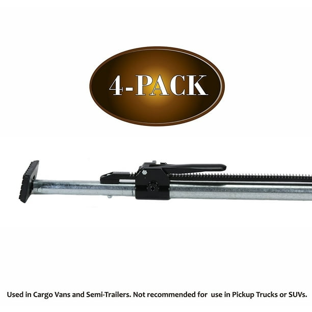 Dc Cargo Mall 89 to 104 Inches Long Steel Load Lock Bar for Cargo Tie ...