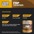 Liquid Nails Fiberglass Reinforced Panel (FRP) 1 gal. Low VOC Adhesive ...