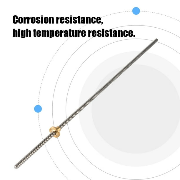 Screw Rod, Stainless Steel Corrosion Resistance No-Rust Lead Screw ...