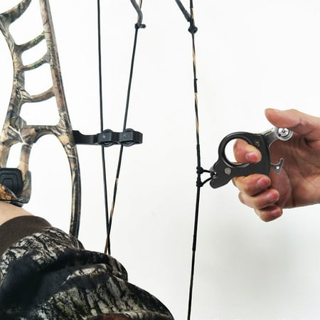 3 Finger Grip Compound Bow Thumb Caliper Archery Compound Anti-Rust ...