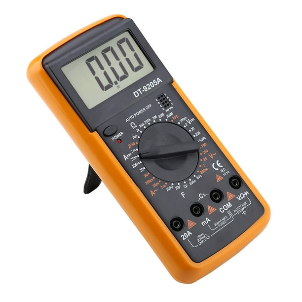 D AC Digital Multimeter,DT9205A LCD Display Handheld Digital Multimeter ...