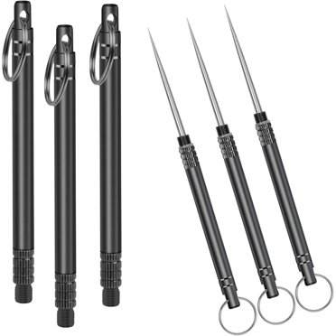 Supplika Bamboo Wooden Toothpicks | Large Wood Round Toothpicks ...