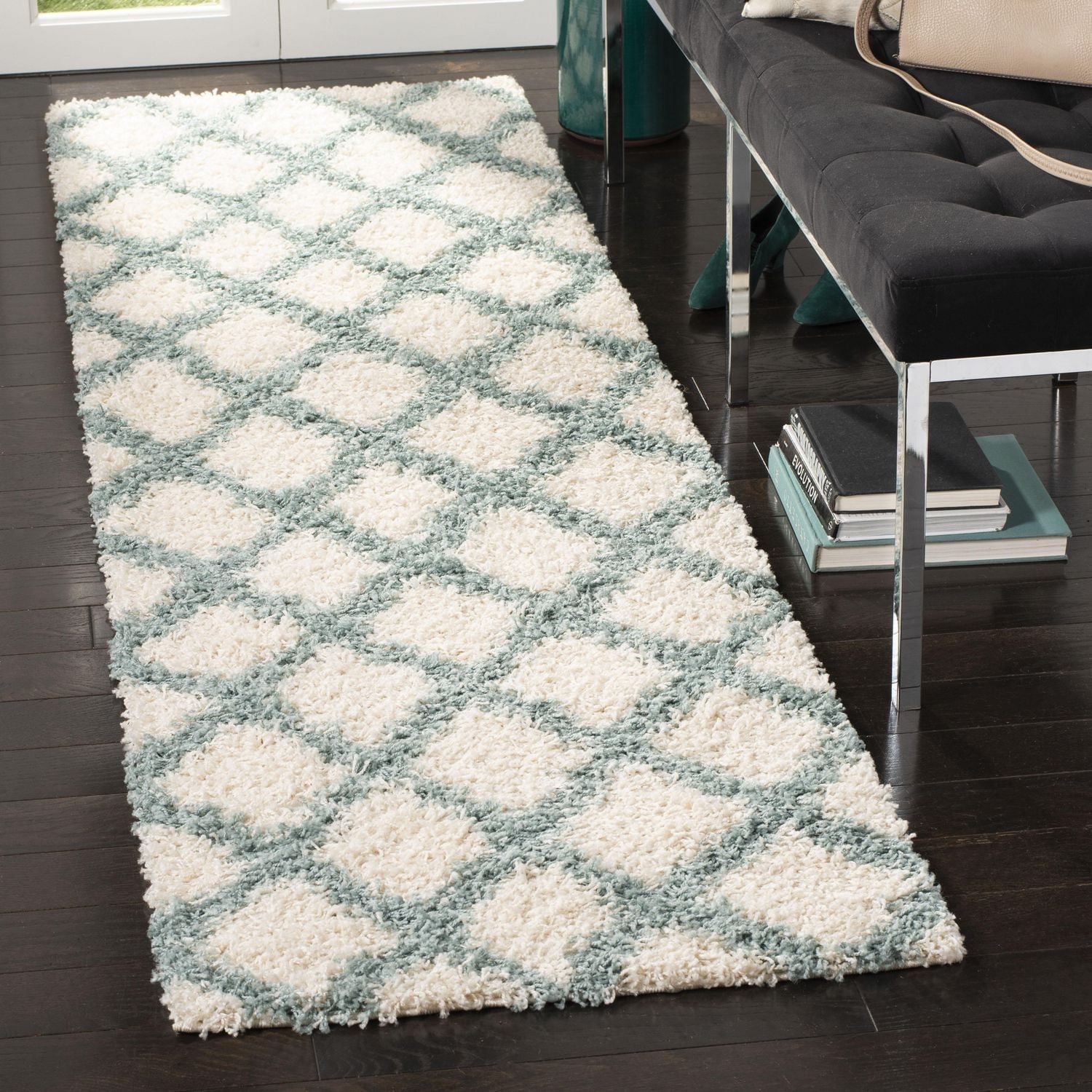 Click here for Safavieh Dallas Jerrie Geometric Shag Area Rug 23... prices