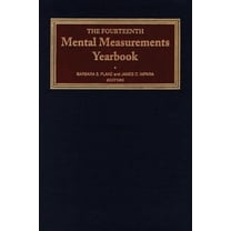 Buros Mental Measurements Yearbook The 9th Mental Measurements Yearbook ...