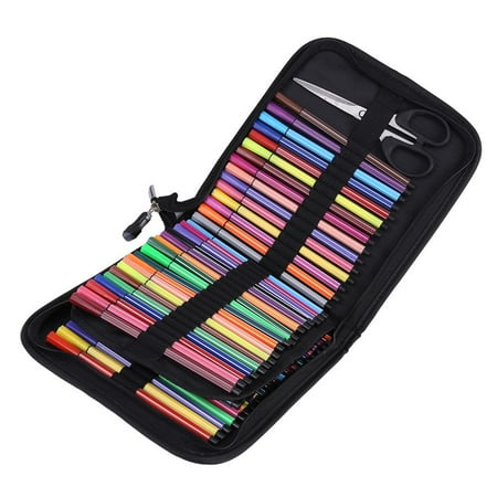 LYUMO Art Pencil Case, Sketch Pencil Case,72/120 Slots Large Capacity ...
