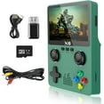 Retro handheld game console with 64G TF card, supports 1000+ games ...