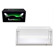 Displays2go LED Locking Display Table w/ Rear Drawer, Stainless Steel ...