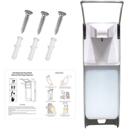 500ml Household Washing Hand Washer Press Type Soap Dispense Wall Mount ...