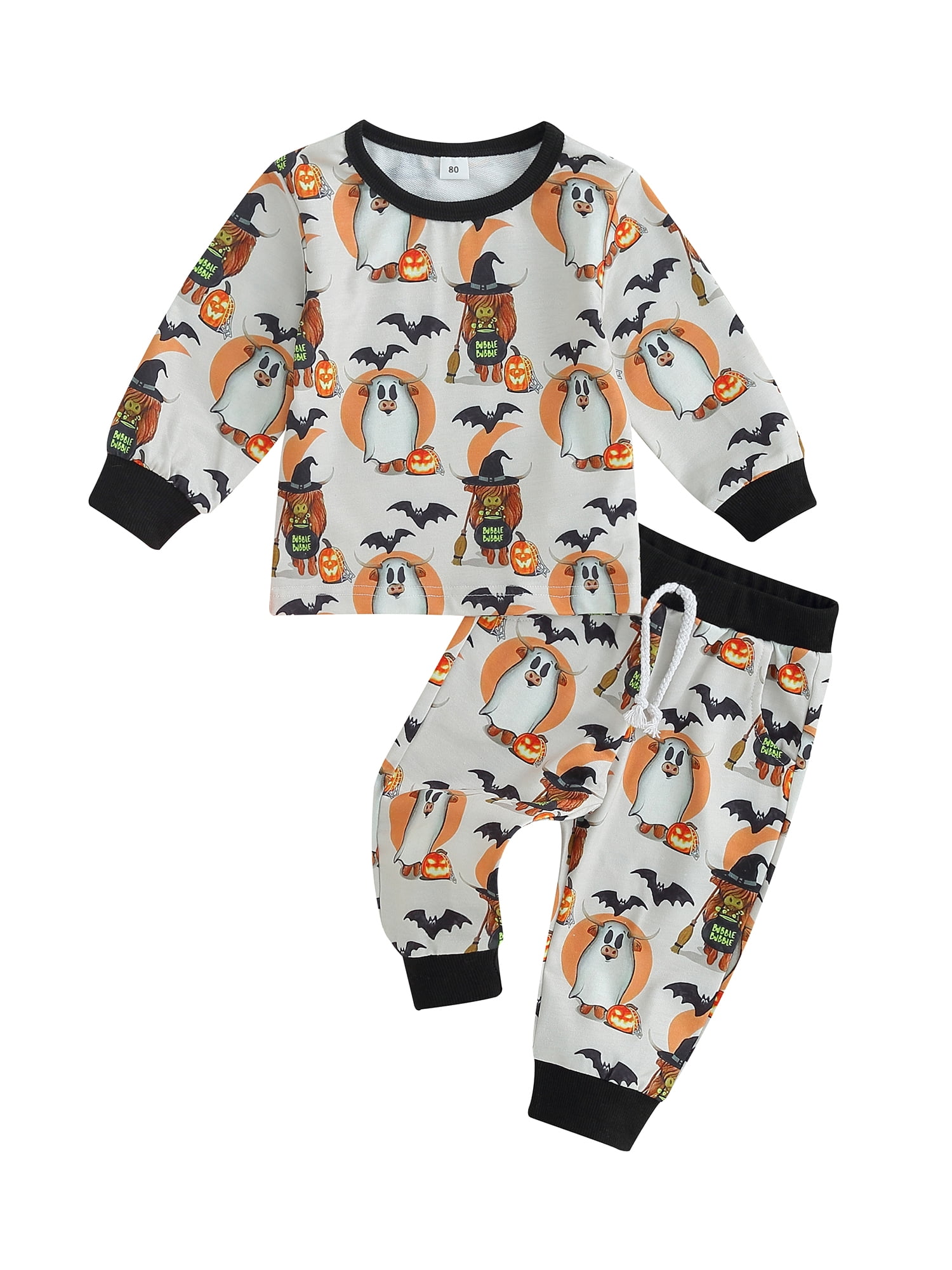 jaweiwi Toddler Kids Girls Boys Fall Outfits 6M 12M 18M 24M 2T 3T 4T ...