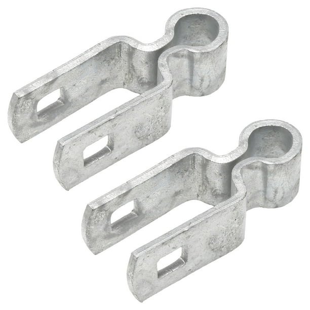 Plum Fittings 1" X 5/8" Square Post Female Hinges for Chain Link Fence ...