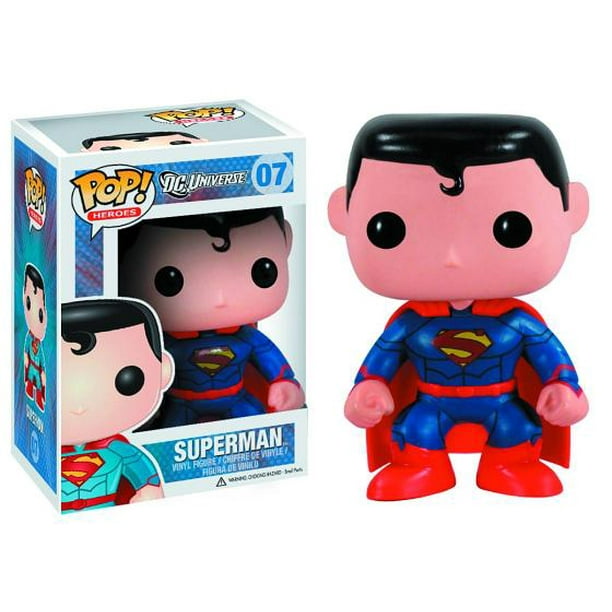 Funko The New 52 Version Pop Heroes Superman Vinyl Figure - Walmart.com ...