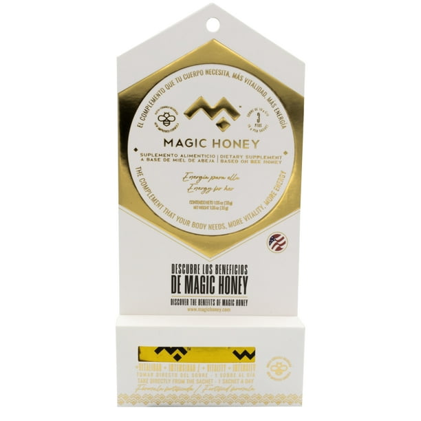 MAGIC HONEY Miel Energizante Blister 3 Sachets Mujer | Walmart en línea