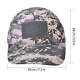Adjustable Digital Camo Hat for Military Operators and Field Hunters ...