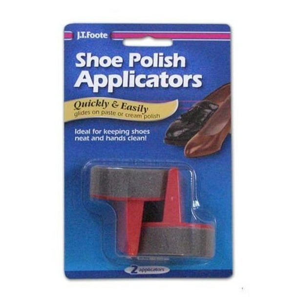 J.T. Foote Shoe Polish Applicators Foam Sponges Daubers - Walmart.com