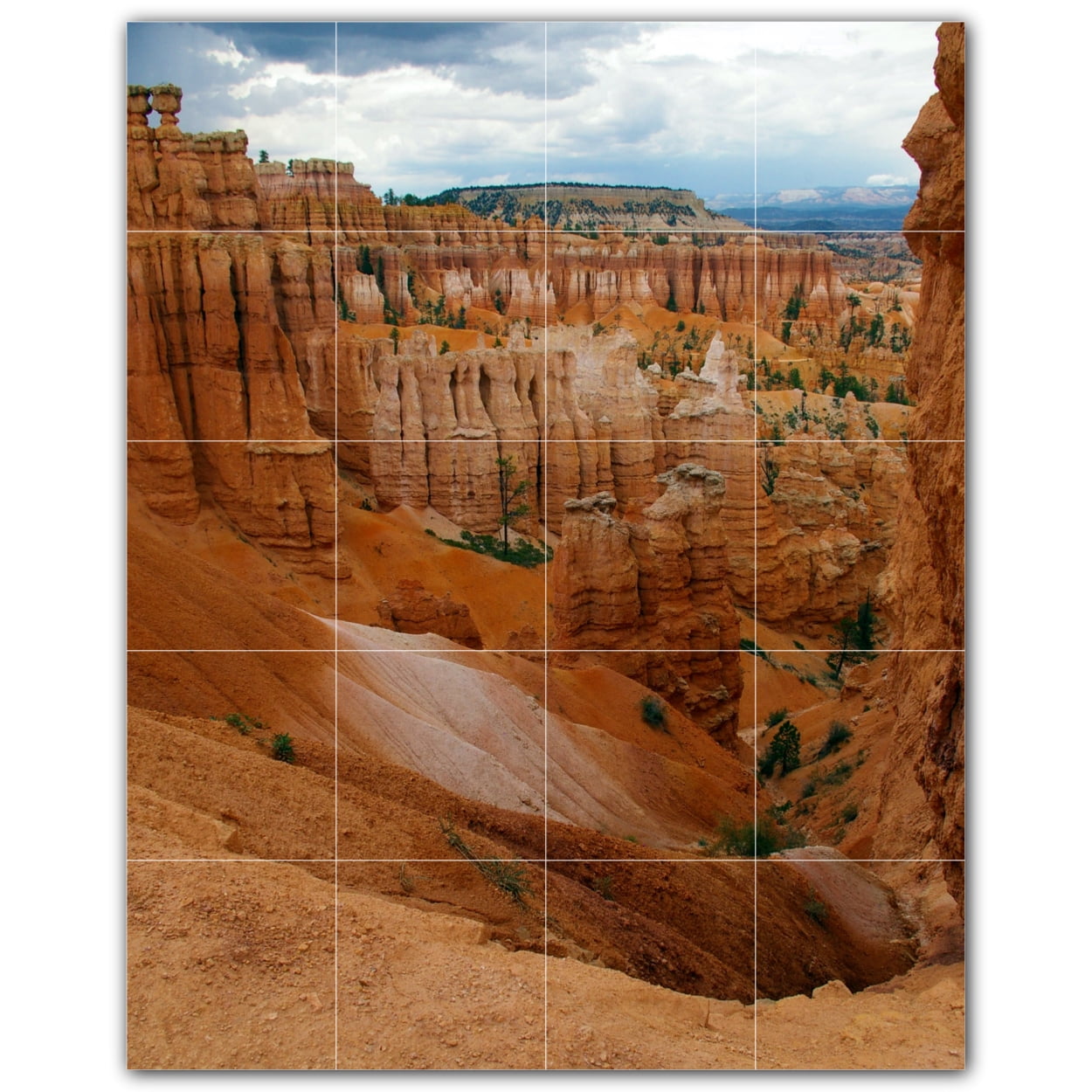 Picture-Tiles.com: Canyon Ceramic Tile Wall Mural WAL500339-45L. 32"W x ...