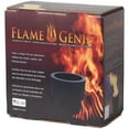 Flame Genie FG-16 13.5 Inch Diameter Smoke Free Outdoor Fire Pit, Black ...