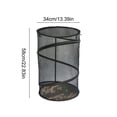 Space Saving Foldable Appearance, Protection Net Cage Shielding — 13 ...