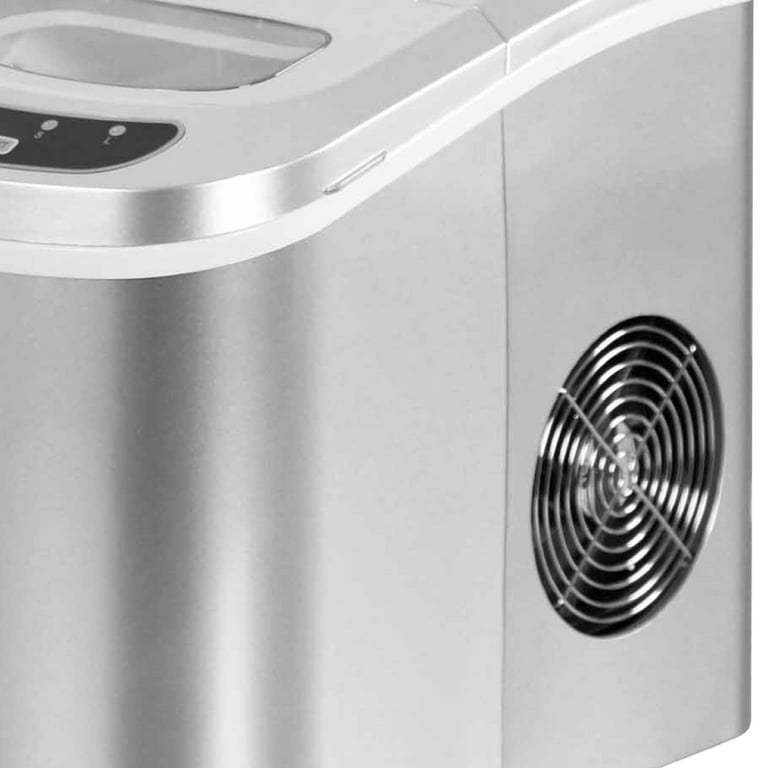 Silver Portable Ice Maker