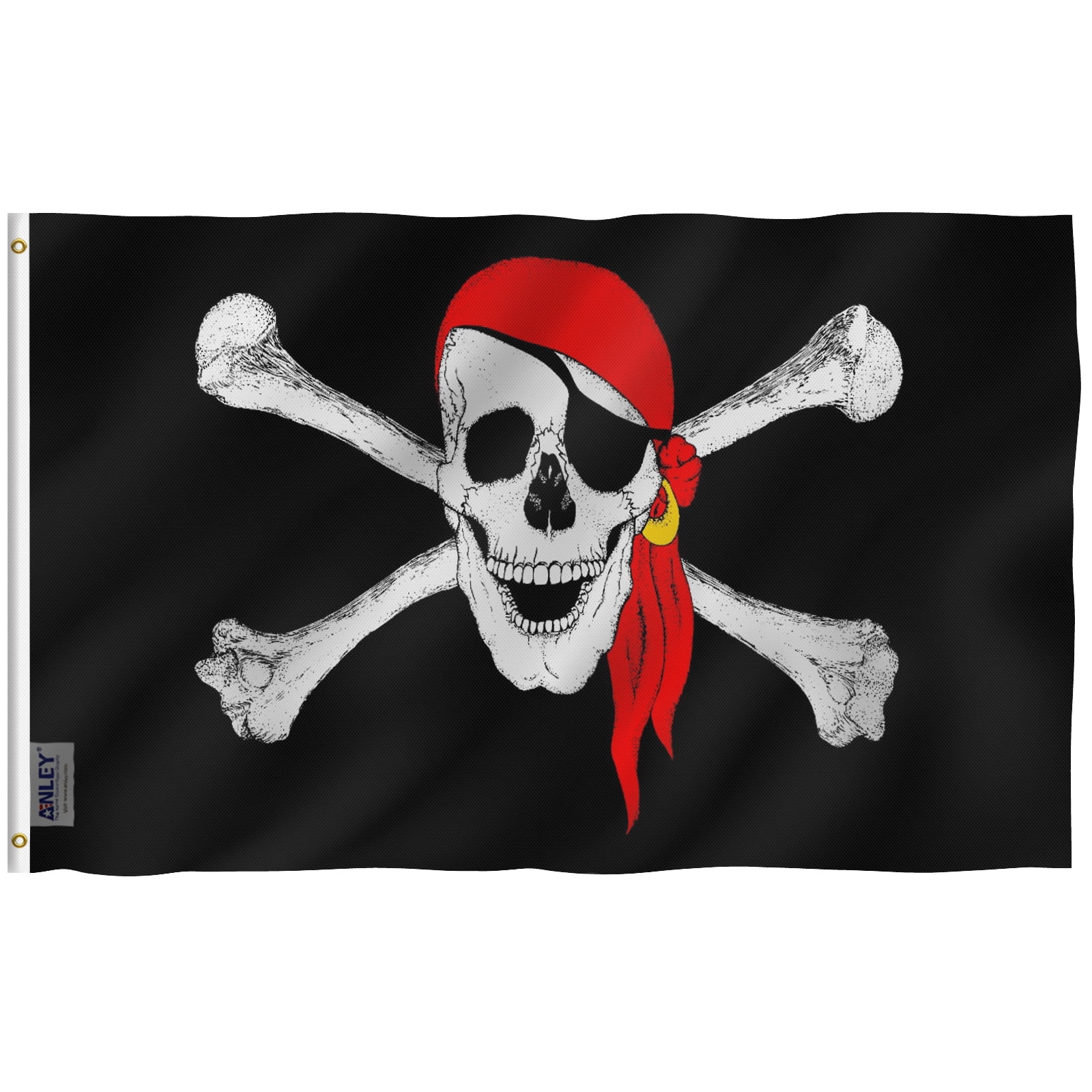 Click here for Anley [fly Breeze] 3x5 Feet Jolly Roger Flag With... prices