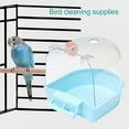 DUOYOU Clearance Bird Bath Water Injection Hole Cleaning Dry Cleaning ...