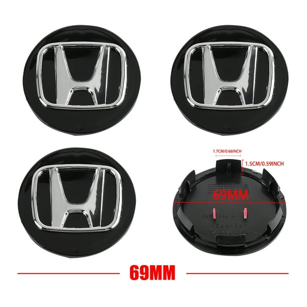 4PCS 58MM/69MM Original Car Wheel Center Hub Caps Logo Covers For CITY ...