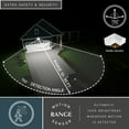 Milton Matte Black Motion Sensor Dusk to Dawn Outdoor Wall Light ...