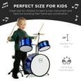 Best Choice Products Kids Beginner 3-Piece Drum, Musical Instrument Set ...