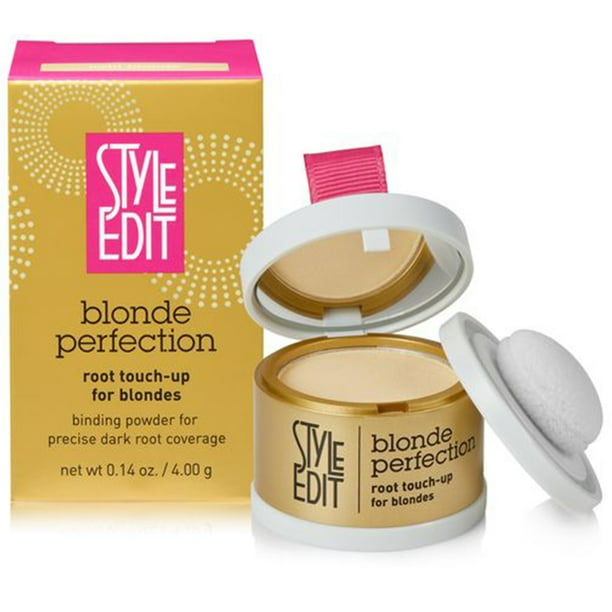Style Edit Hair Root Touch Up Powder Cover Up Concealer Light Blonde 0. ...