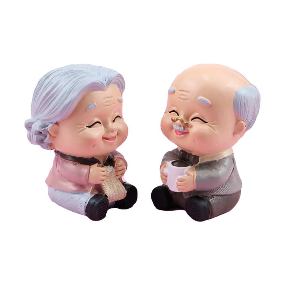 Click here for Cimaxic 2pcs Old Couple Baking Cake Decorations Ca... prices